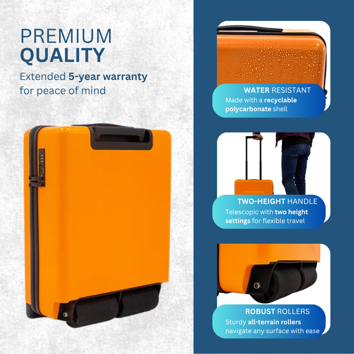 Rollaer - World's First Roller Cabin Suitcase - As Seen On Dragons Den