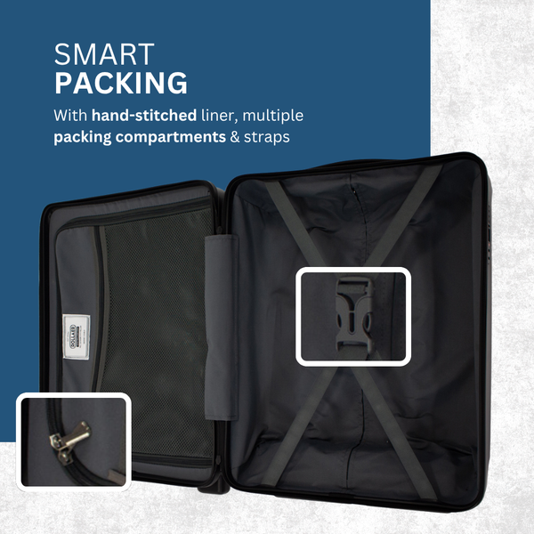 Rollaer - World's First Roller Cabin Suitcase - As Seen On Dragons Den